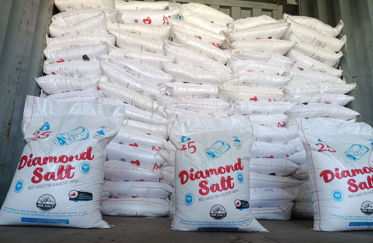 Diamond Crystal Salt 25Kg | Crystal Salt | Wholesale Rich Salt |1.6 - 2 ...